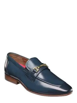 STACY ADAMS Glendon Moc Toe Loafer - Blue
