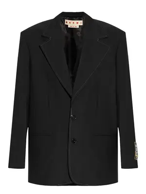 Marni Single-breasted Blazer - Black