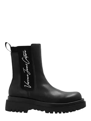 Versace Drew Boots - Black