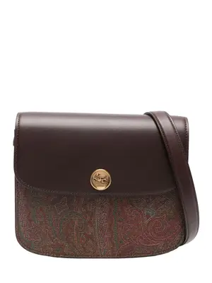 Etro Small Essential Crossbody Bag - Brown