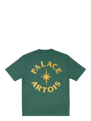 PALACE X Stella Artois T-shirt Bottle Green