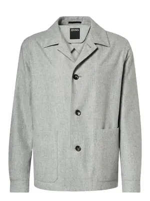 Zegna Alpe Wool Jacket - Grey