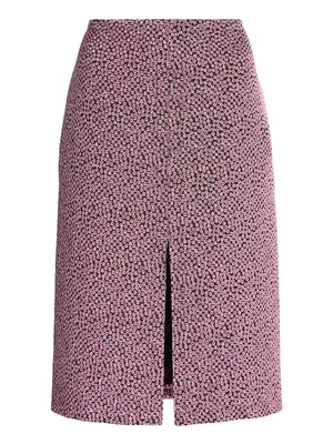 Dries Van Noten Shelda Midi Skirt - Pink