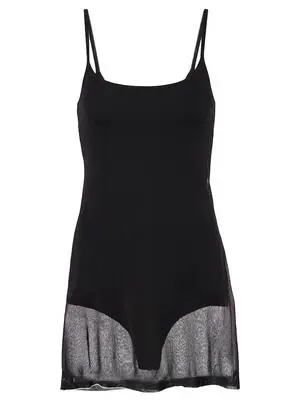Jacquemus La Robe Maille Roupao Minidress - Black