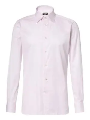 Zegna Trofeo Striped Cotton Shirt - Multicoloured
