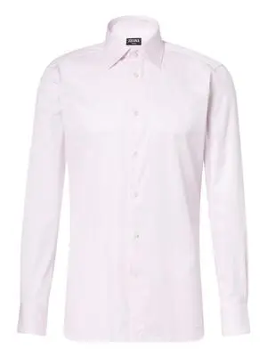 Zegna Trofeo Striped Cotton Shirt - Multicoloured