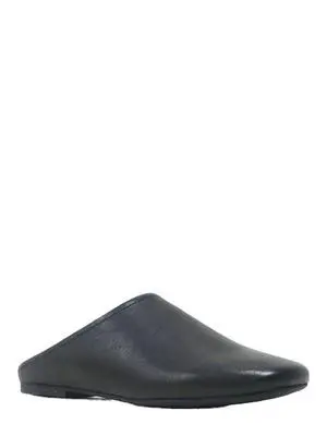 Gentle Souls By Kenneth Cole Wanda Mule - Black Leather