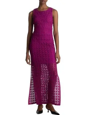 ST. JOHN St. John Collection Cornely Engineered Lace Gown
