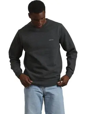 MEMBERS ONLY Preston Crew Neck Sweatshirt - Charcoal
