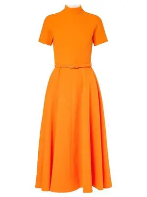 EMILIA WICKSTEAD Camilla Midi Dress - Orange