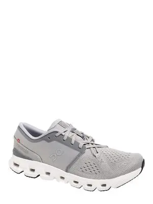 On X 4 Training Sneakers - Alloy/ivory