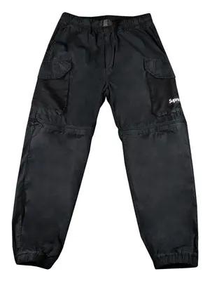 Supreme Mesh Pocket Belted Cargo Pant - Black