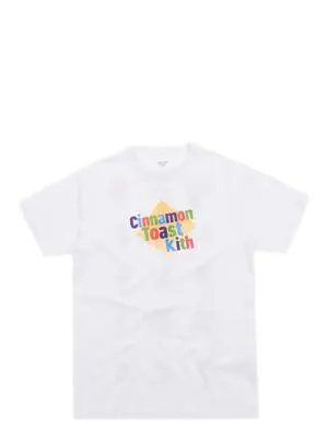 Kith Treats X Cinnamon Toast Crunch Crazy Square Tee Shirt - White