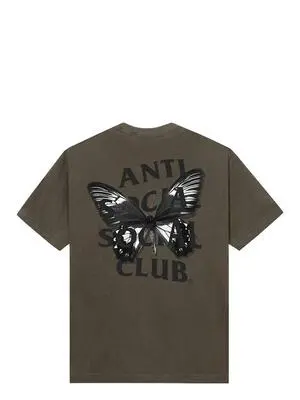 ANTI SOCIAL SOCIAL CLUB Hidden Sky Tee Shirt - Brown