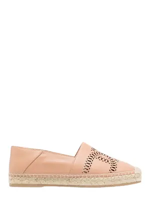 TOD'S Kate Leather Espadrilles - Neutrals