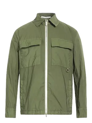 PAOLO PECORA Windbreaker Jacket - Green