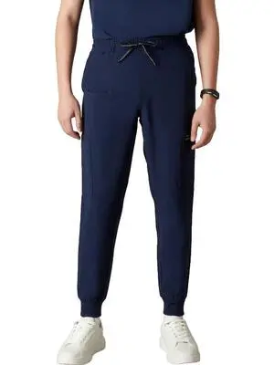 MEMBERS ONLY London Jogger Scrub Pants - Navy
