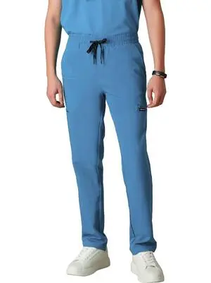 MEMBERS ONLY Members Only Hampton Scrub Pants Ceil Blue