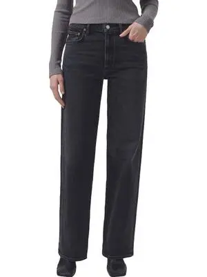 AGOLDE Harper Wide-leg Jeans - Hush