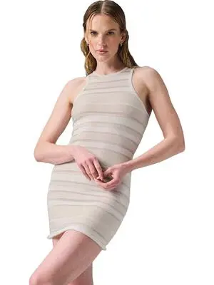 Alo Yoga Sport Play Knit Mini Dress - Ivory/alabaster