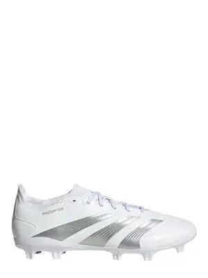 Adidas Predator 24 League Low Fg - Cloud White/silver Metallic/grey One
