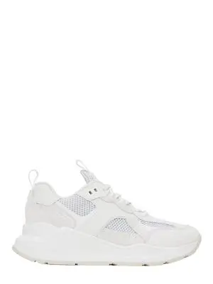 Burberry Sean Low Top Sneakers - White