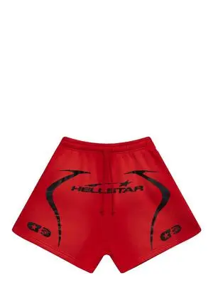 HELLSTAR Warm Up Shorts Red