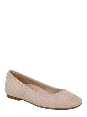 Vionic Orinda Square Toe Flat Cameo Rose