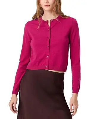 French Connection Fitted Cardigan - Rose Boudoir