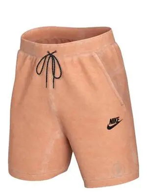 Nike Sportswear Tech Fleece Washed Shorts - Orange Frost