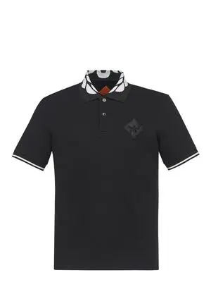 Mcm Laurel Piqué Polo - Black