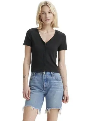 LEVI'S Muse Short-sleeve Tee - Caviar