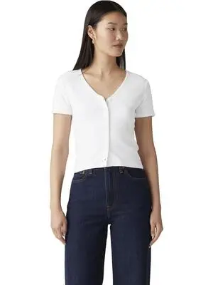 LEVI'S Muse Short Sleeve T-shirt - White