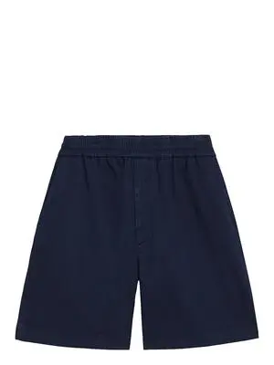 Acne Studios Acne Studios Cotton-Blend Twill Shorts Navy
