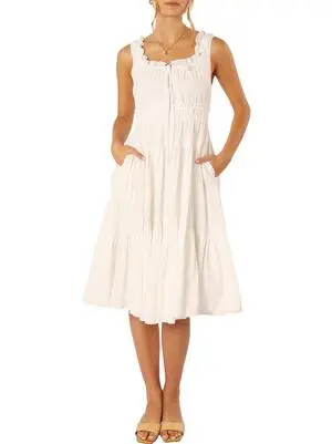 PETAL & PUP Petal & Pup Oriana Midi Dress
