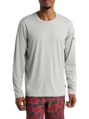 FLORENCE Sun Pro Logo Performance T-shirt - Light Grey
