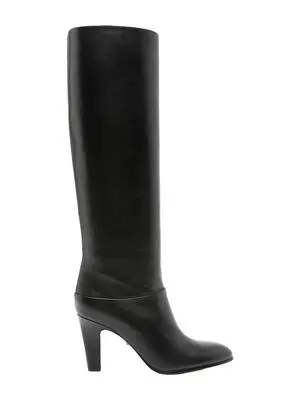 Chloé Eve 85mm High Boots - Black