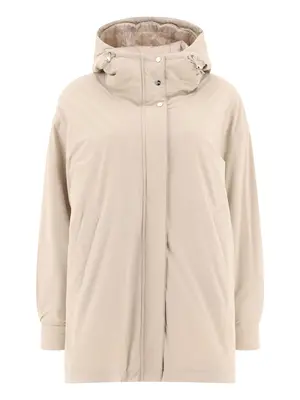 Herno A-shape Jacket - Neutrals