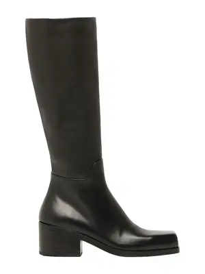Marsèll Cassello Leather Knee-high Boots - Black