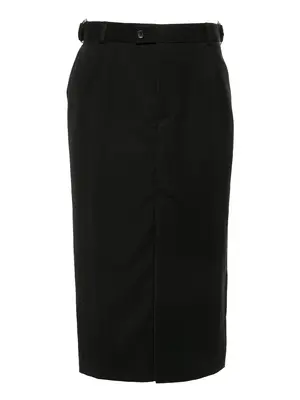 BETTTER Waist-tabs Pencil Skirt - Black