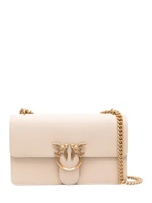 Pinko Love One Simply Crossbody Bag - Neutrals