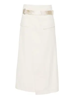 HELMUT LANG Helmut Lang Wrap Midi Skirt