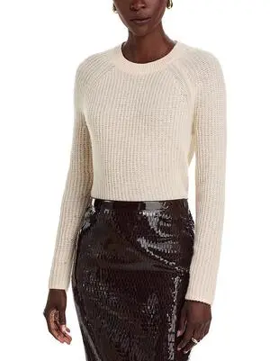 Bloomingdale'S C By Bloomingdale's Exclusive Cashmere Shaker Stitch Raglan Sweater Ecru
