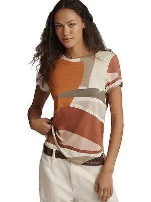 Sanctuary Sanctuary "The Perfect Tee" Tropical Print T-Shirt Multi