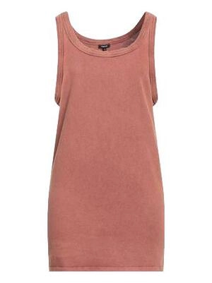Aspesi Cotton Tank Top Rust
