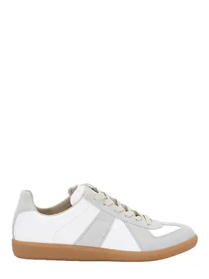 MAISON MARGIELA Replica Leather Low-top Trainers - White