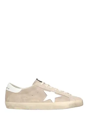 GOLDEN GOOSE Super-Star Leather Low-Top Trainers White/oth