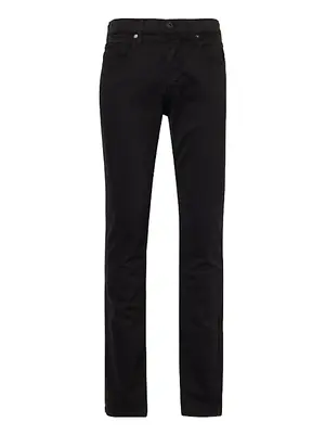 Paige Slim-fit Straight-leg Stretch-denim Jeans - Black Twil Eco