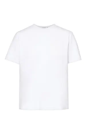 Good American Regular-fit Cotton-jersey T-shirt - White001