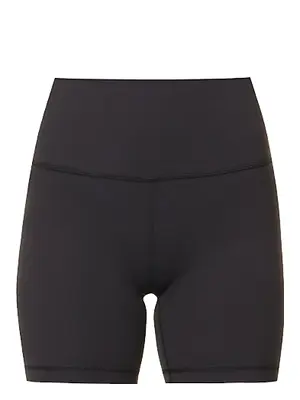 Lululemon Wunder Train High-rise " Stretch-woven Shorts - Black